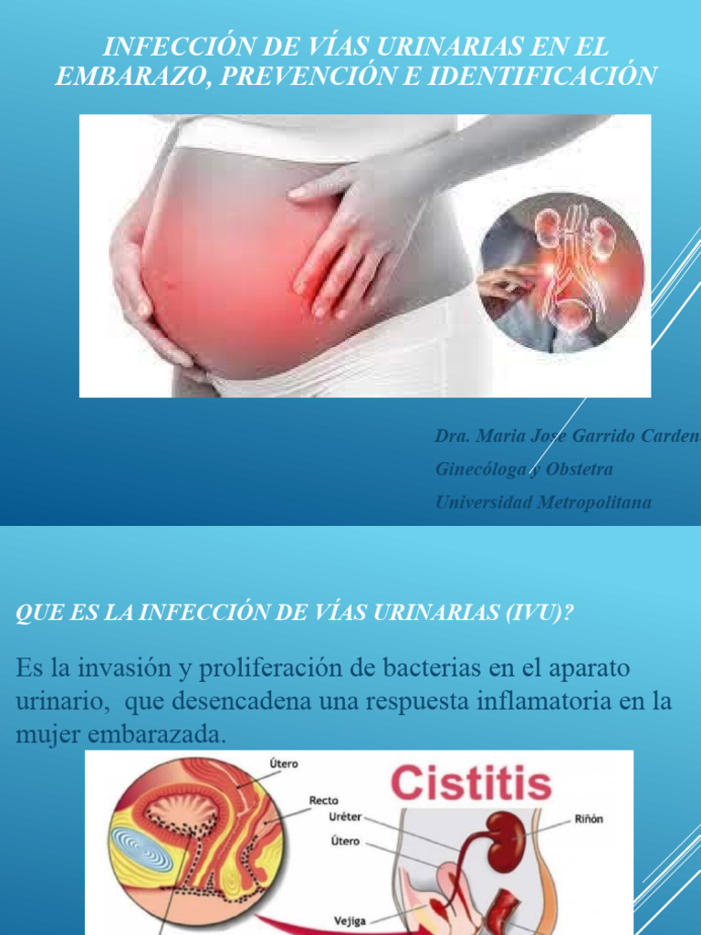 IVU en el Embarazo: Prevención y Riesgos | PDF | Infección del tracto ...