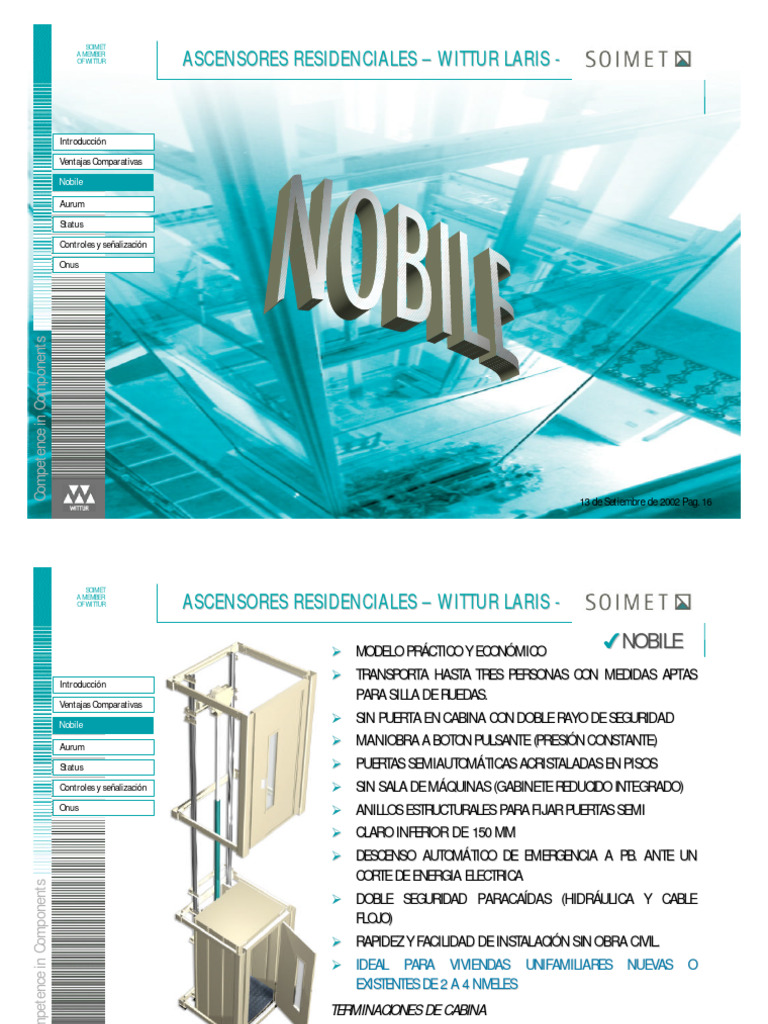 Ascensor Hidraulico-02 | PDF | Ascensor | Transporte