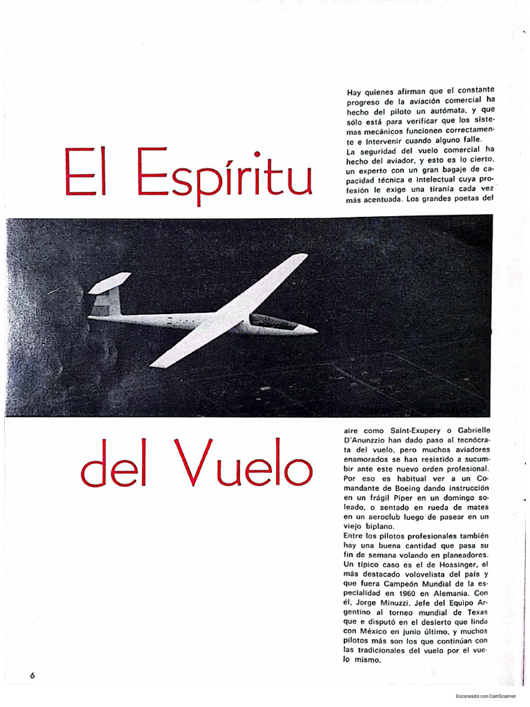 ElEspirituDelVuelo M A Tarizzo | PDF