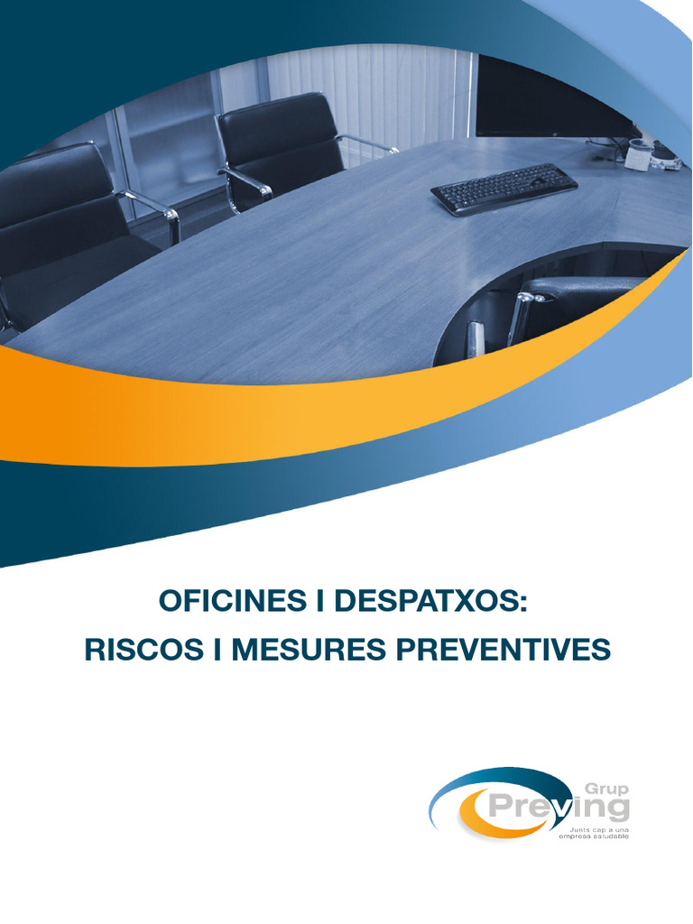 Oficines I Despatxos: Riscos I Mesures Preventives | PDF