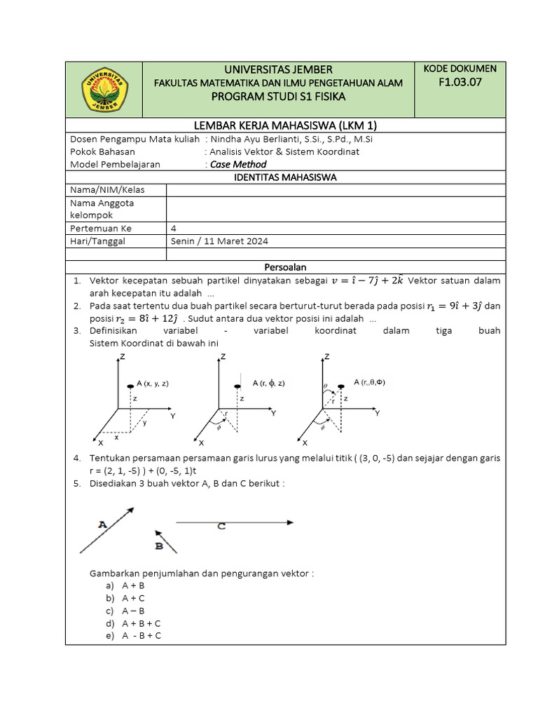 LKM 1 - Tugas Terstruktur | PDF