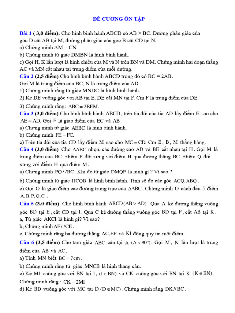 Bài tập Hình | PDF