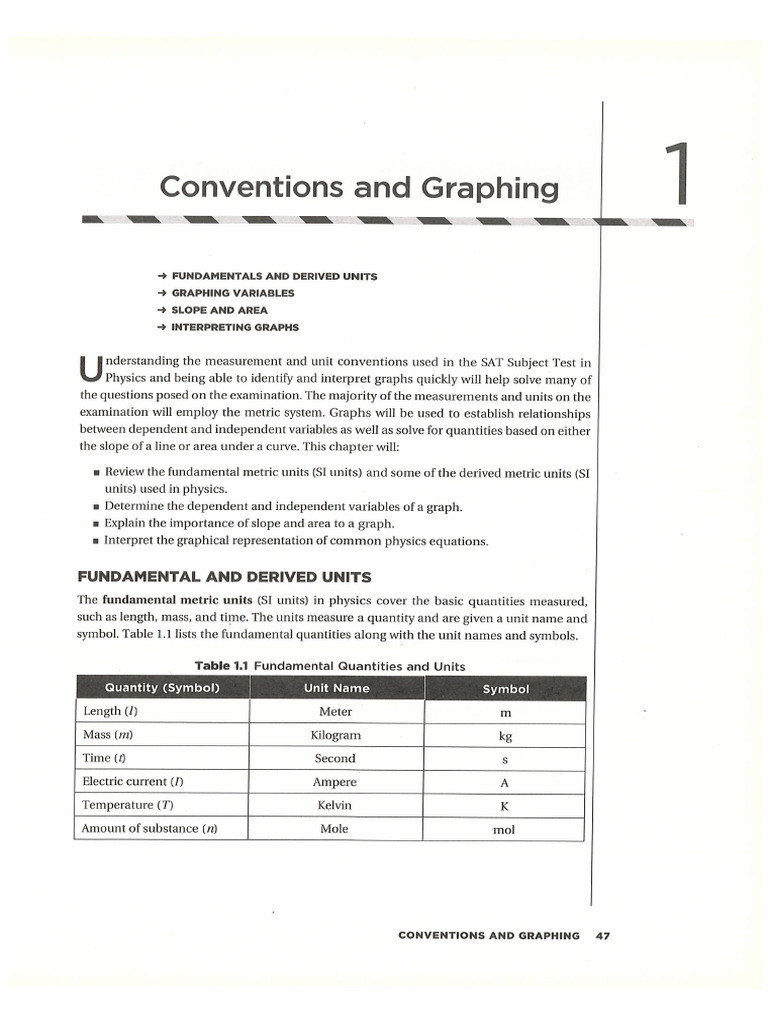 Conventions and Graphing | PDF