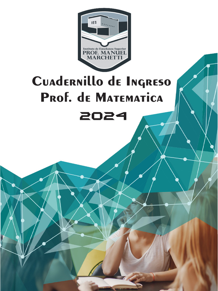 01 Cuadernillo Ingreso Prof. en Matematica 2024 Ok | PDF | Número racional | División (Matemáticas)