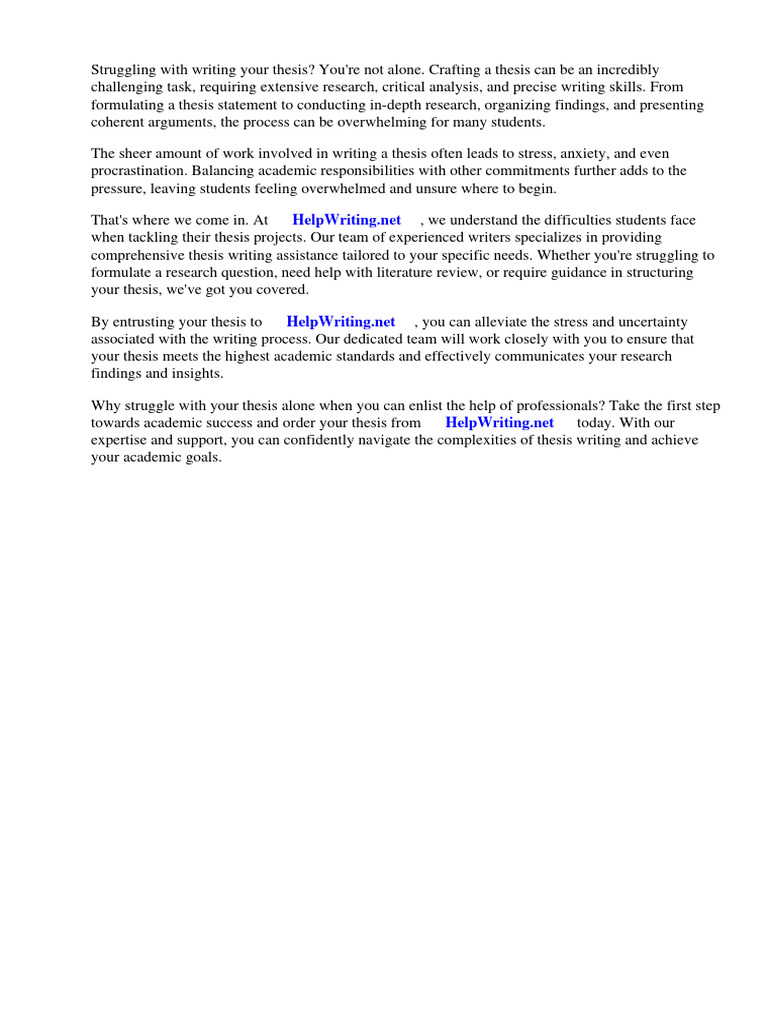 Thesis Writing Words | Download Free PDF | Thesis | Evidence