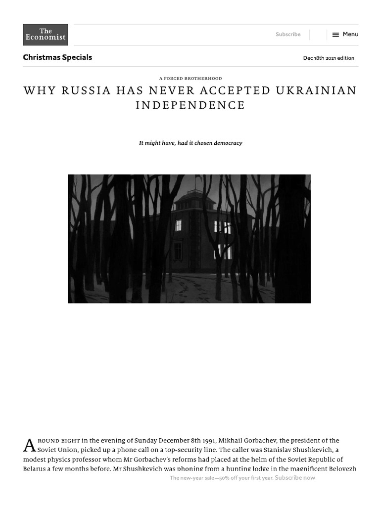 Russia Article The Economist | PDF