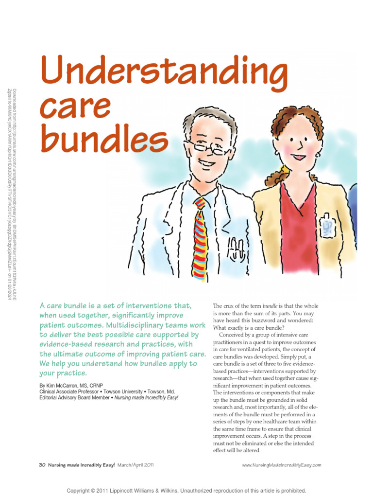Understanding Care Bundles.9 | PDF | Sepsis | Medical Specialties