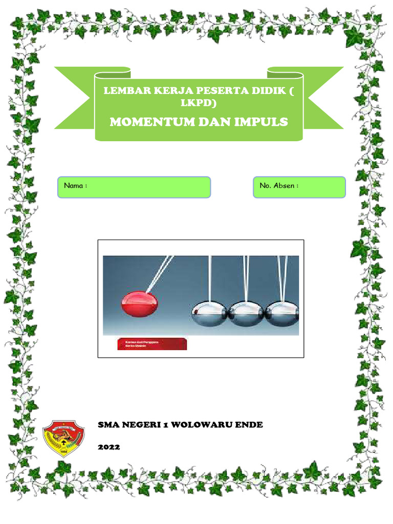 LKPD Impuls Dan Momentum | PDF
