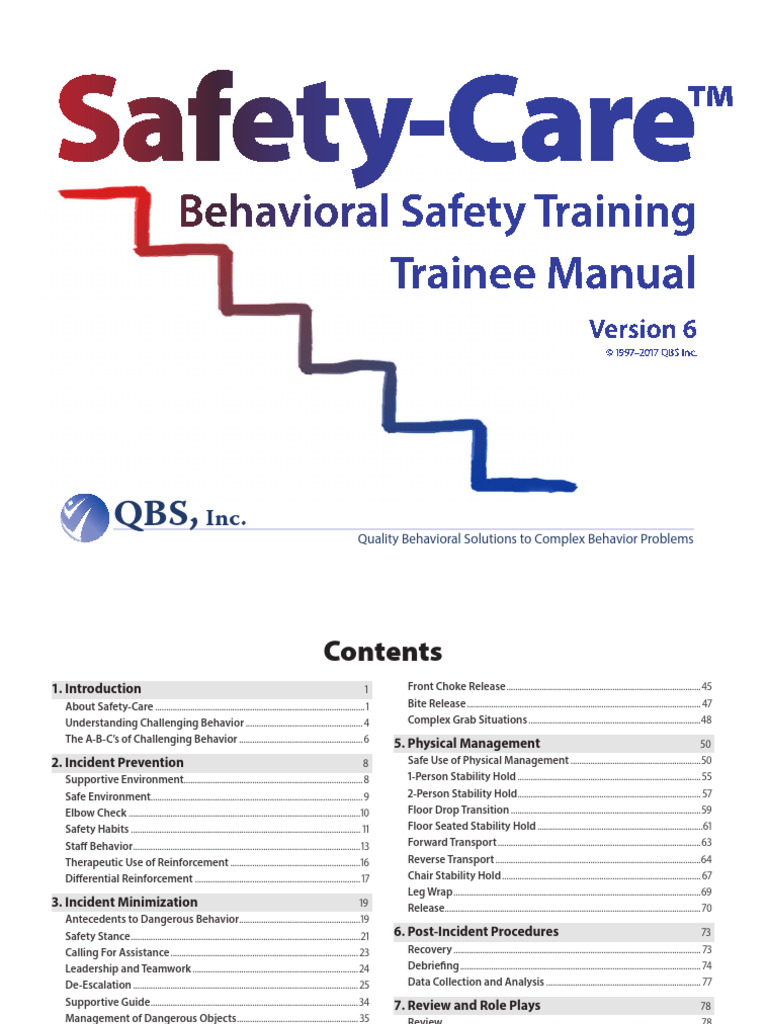 Trainee Manual | PDF | Reinforcement | Behavior