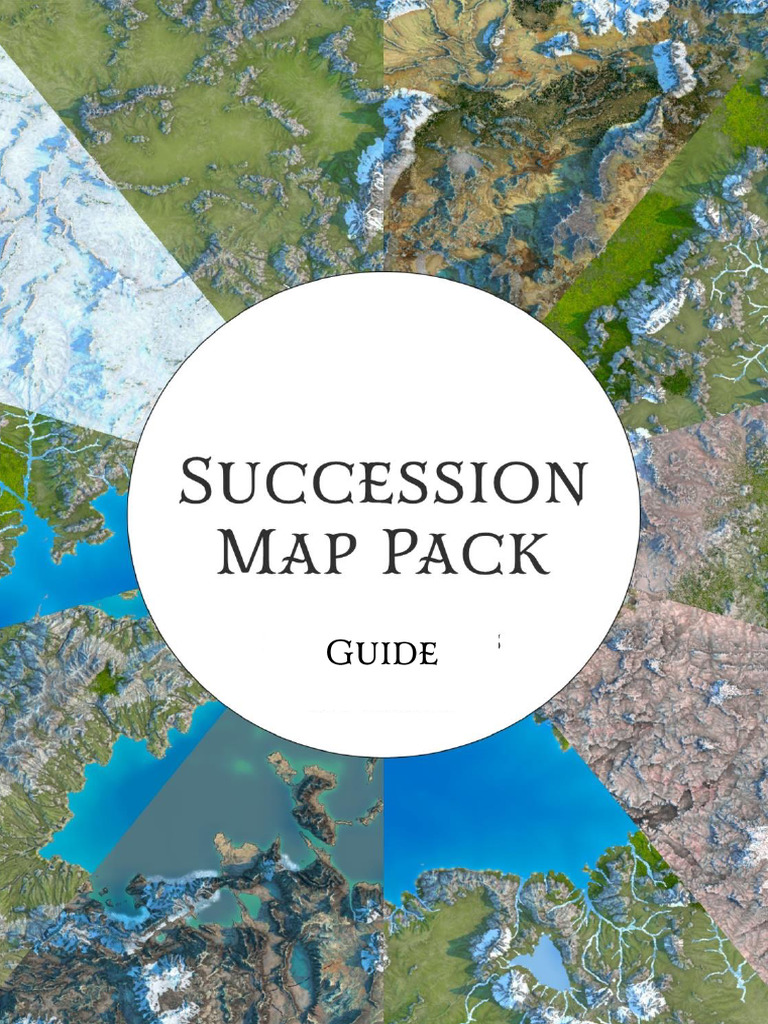 Succession Map Pack Guide | PDF | Desert | Earth Sciences
