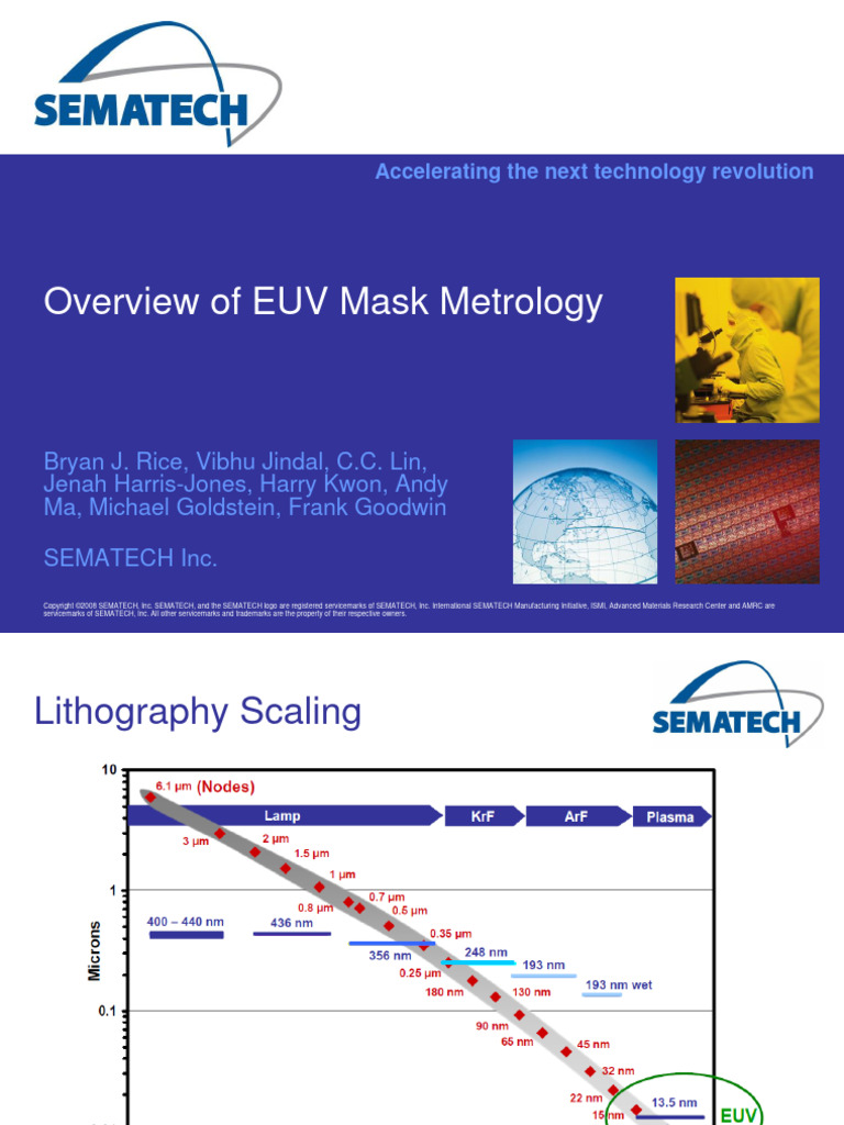 Overview of EUV Mask Metrology | PDF | Scanning Electron Microscope ...