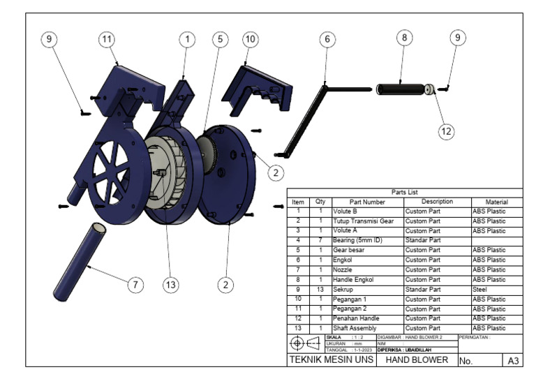 Explode Drawing v2 | PDF