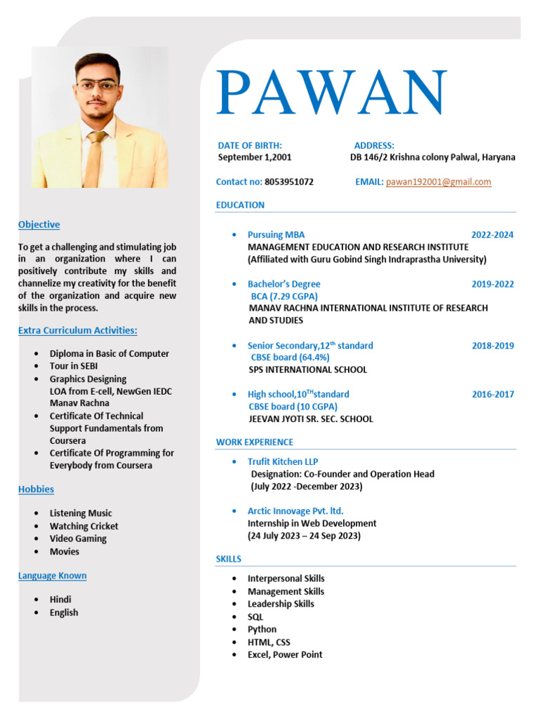 PAWAN DIXIT RESUME New | PDF