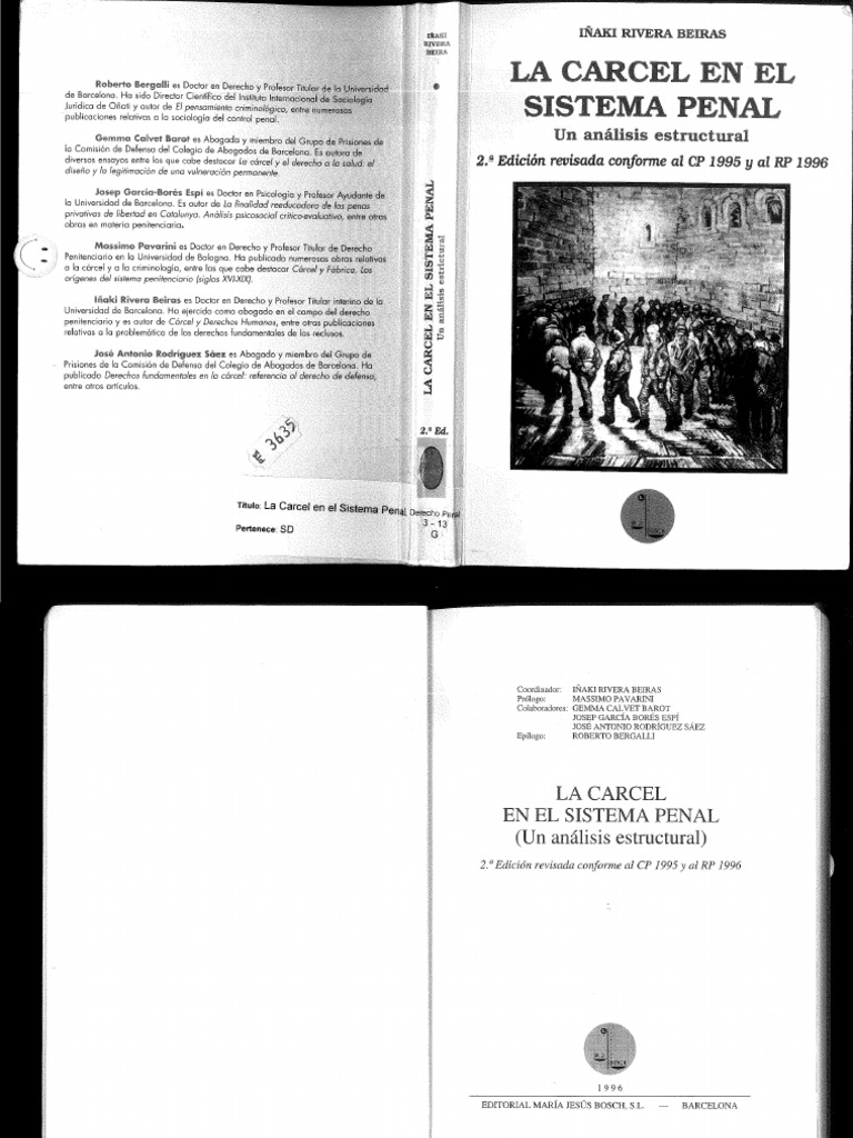 La Carcel en El Sistema Penal - Capitulo 8: El Régimen Disciplinario ...