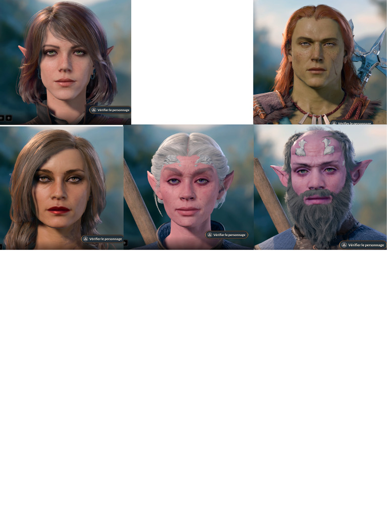 Portraits PNJ 6 | PDF