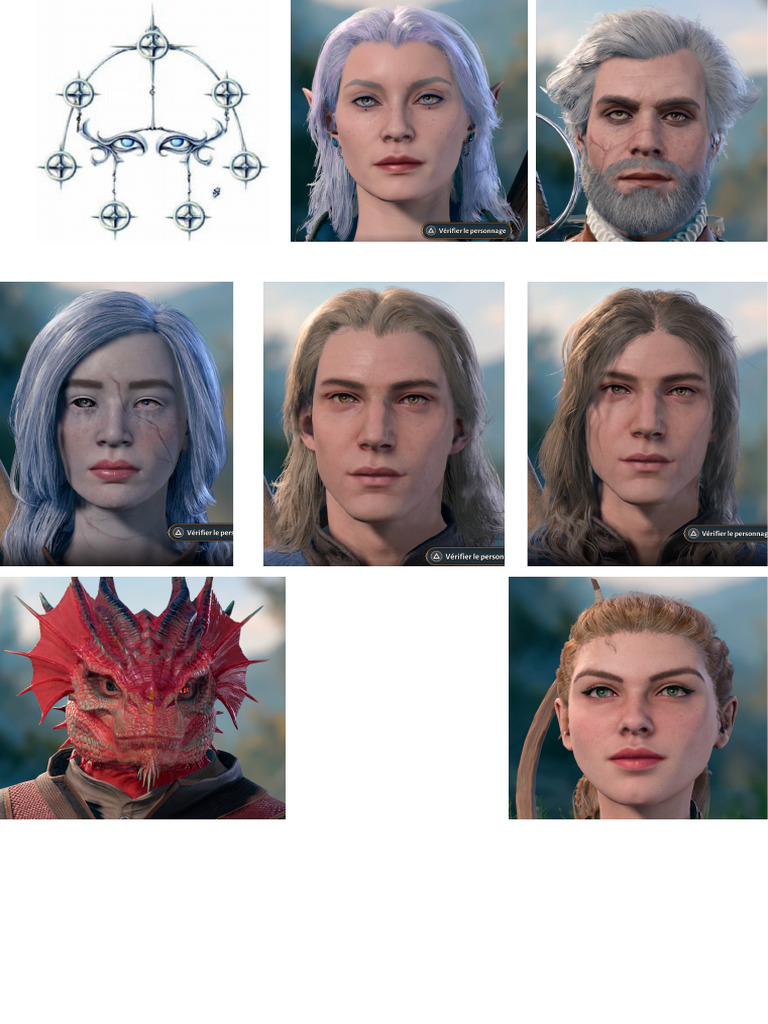 Portraits PNJ 3 | PDF