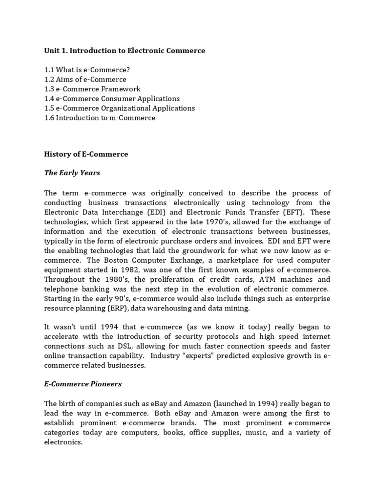 chapter_1 | PDF | E Commerce | Marketing