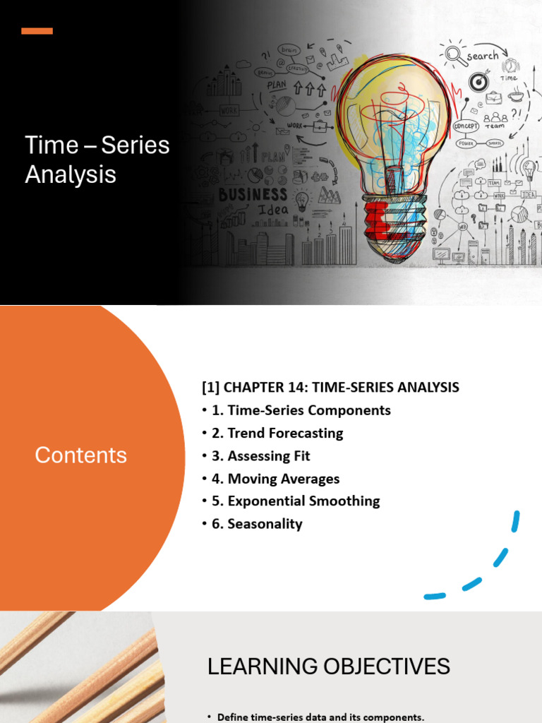 S6 - Time - Series Analysis - 1 | PDF | Time Series | Forecasting