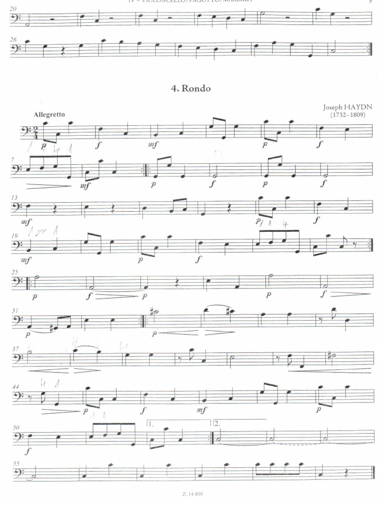 Haydn_Rondo | PDF
