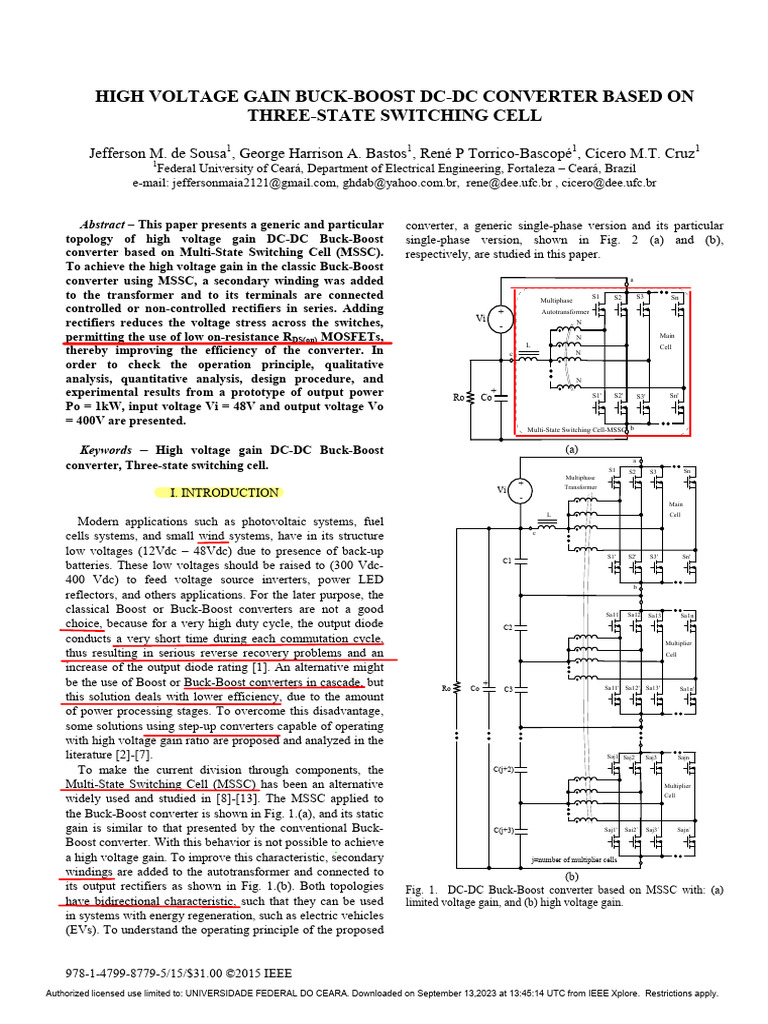 High_voltage_gain_Buck-Boost_DC-DC_converter_based_on_Three-State_Switching_Cell_annotated | PDF ...