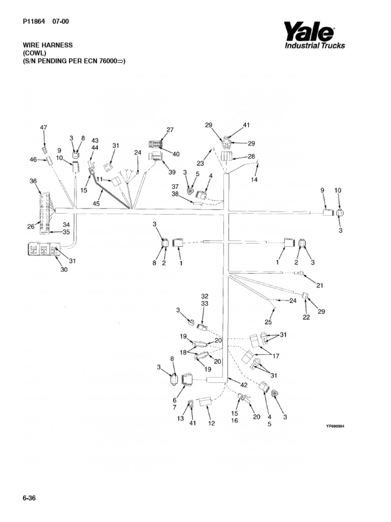 Cowl and Chassis Wire Harness Parts List | PDF | Electrical Connector ...