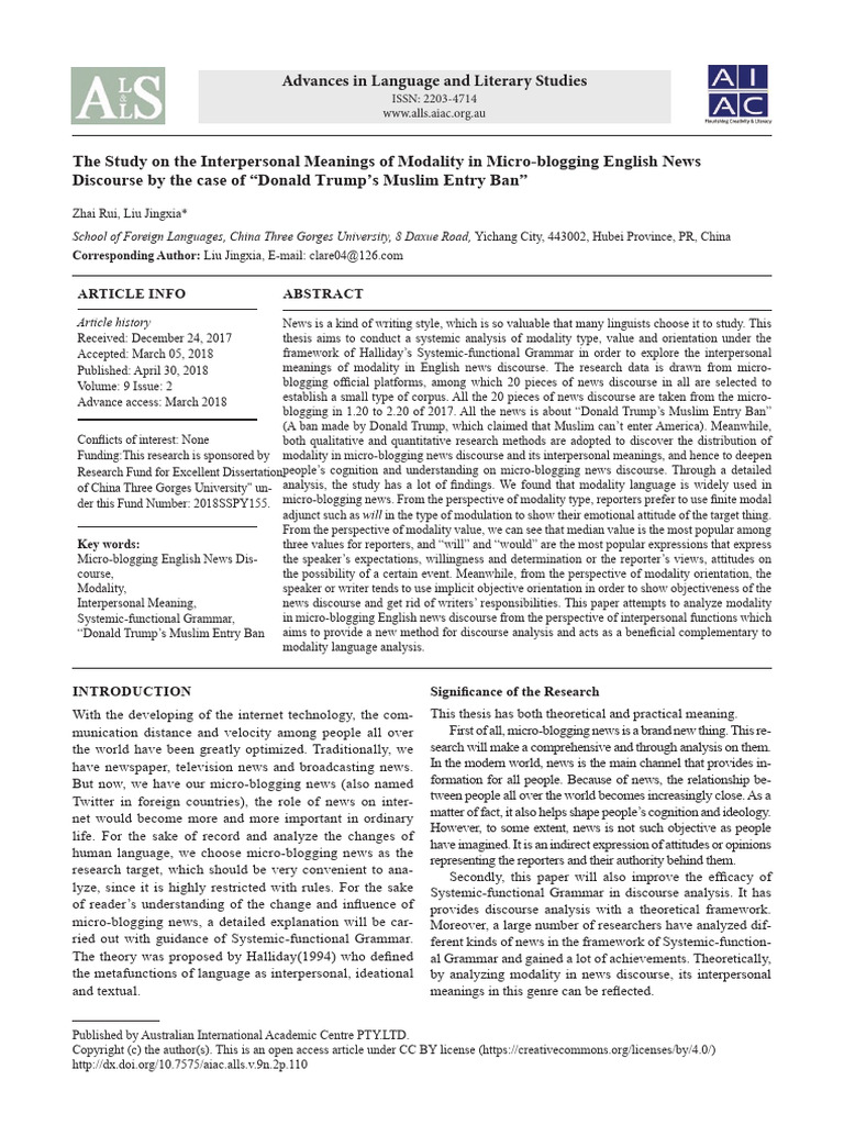 Zhai Rui - & | PDF | Linguistics | American Government