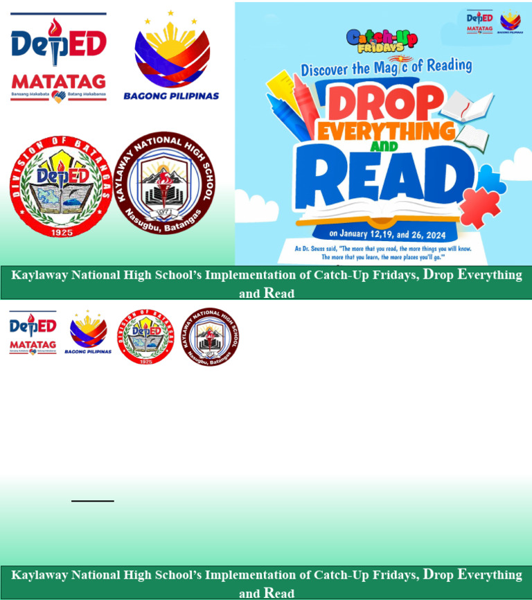 Drop Everything and Read | PDF