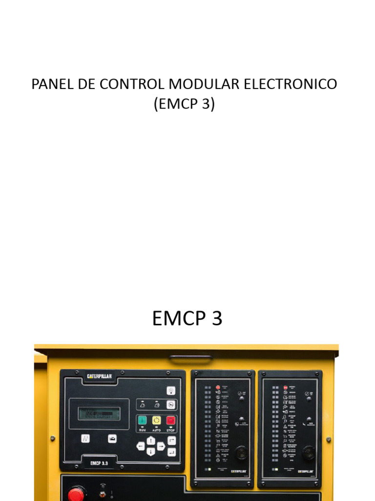 Conexiones y Especificaciones EMCP 3 | PDF | Ciencia y matemáticas ...