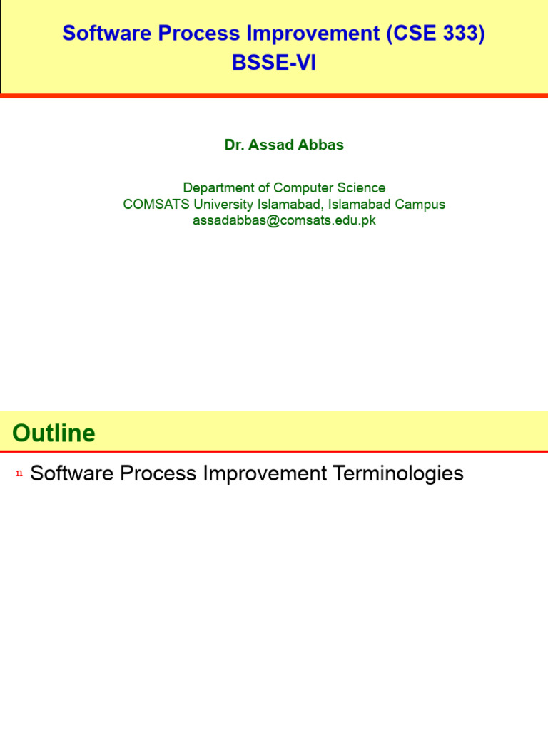 Lecture 3 | PDF | Conceptual Model | Software