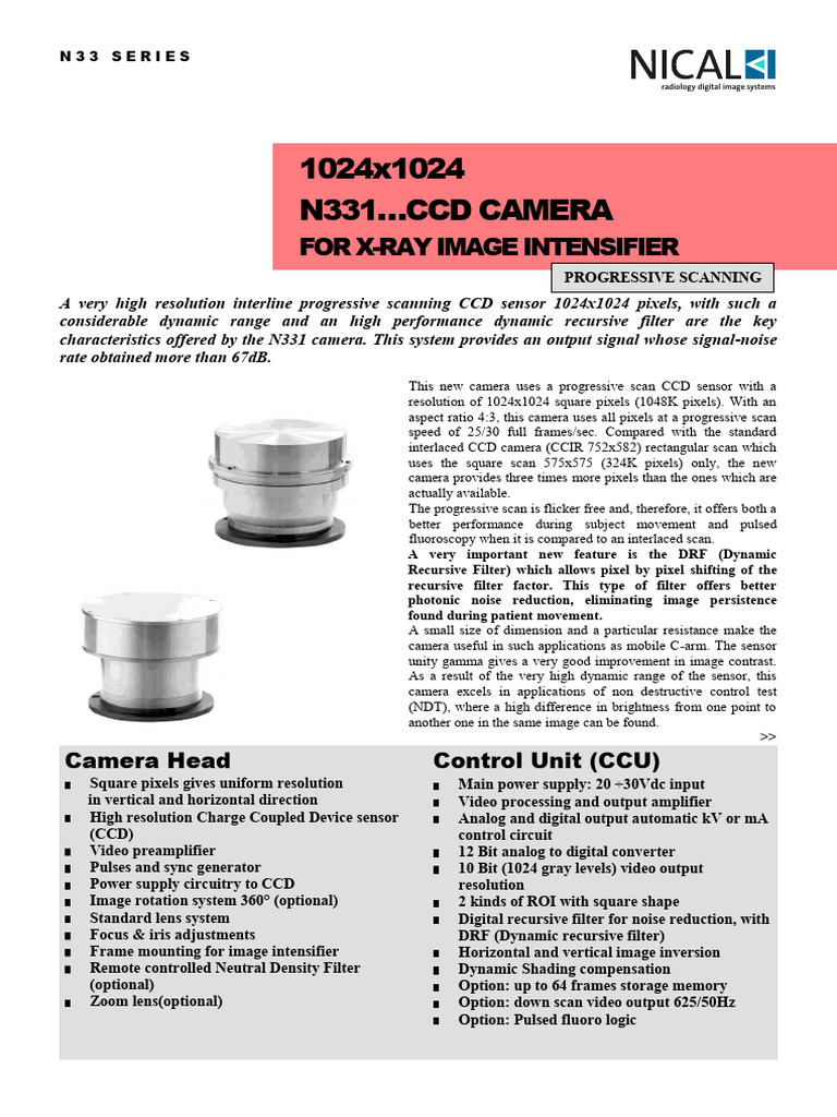Brochure n33 | PDF | Video | Charge Coupled Device