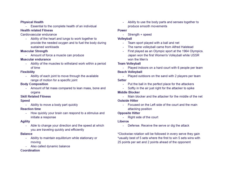 MAPEH REVIEWER g9 | PDF