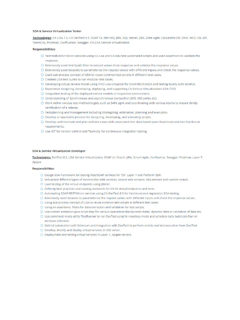 HP Service Virtualization | PDF