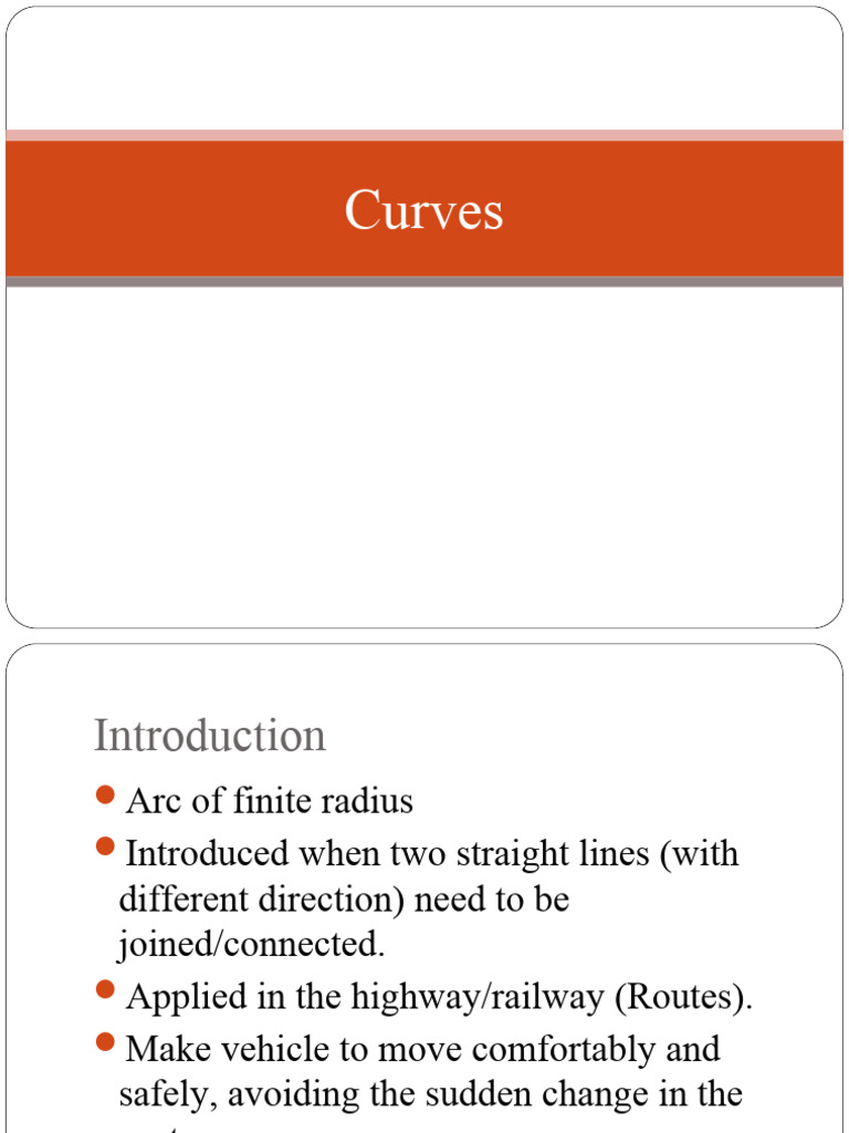 Curve Introduction | Download Free PDF | Angle | Tangent