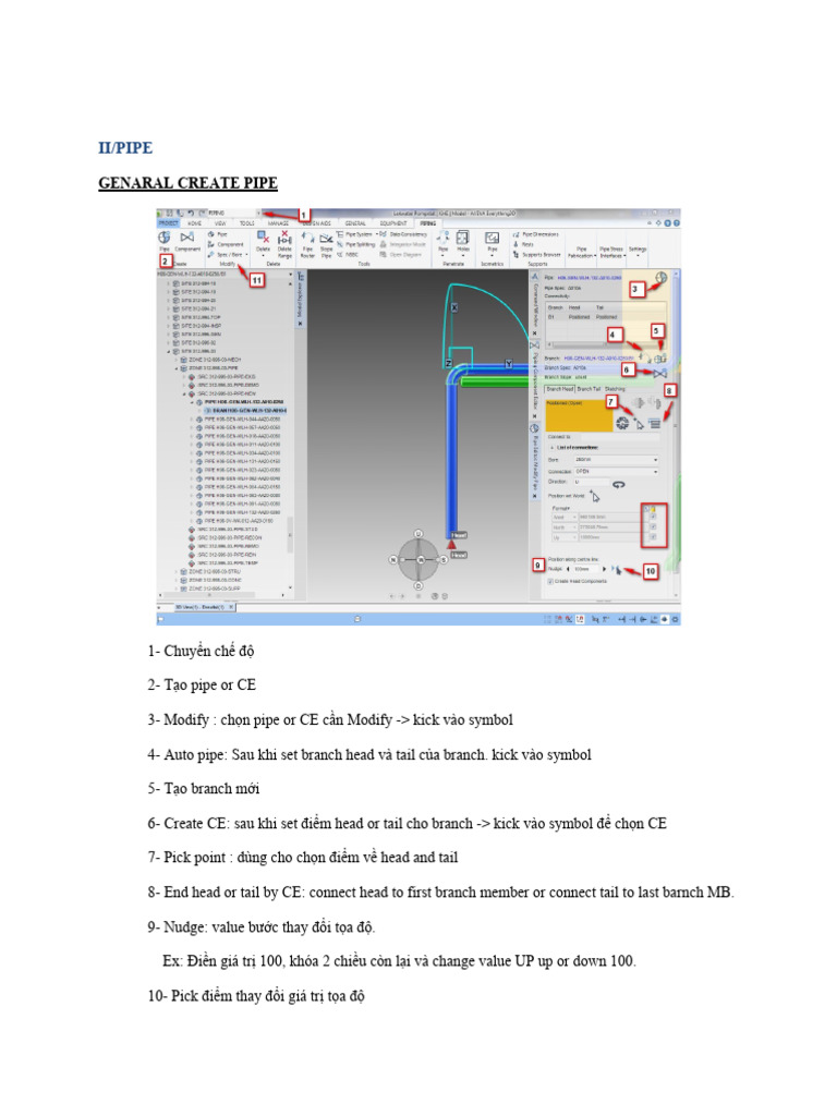 E3D Instruction | PDF