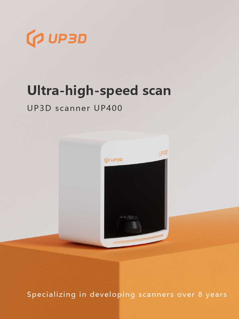 Up3D - UP400 | PDF | Image Scanner | Image Editing
