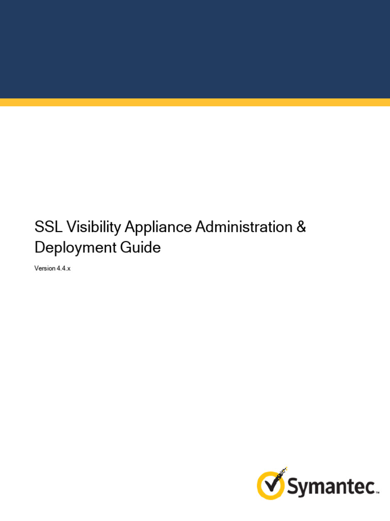 SSLV - Deployment Guide | PDF | Transport Layer Security | Computer Network