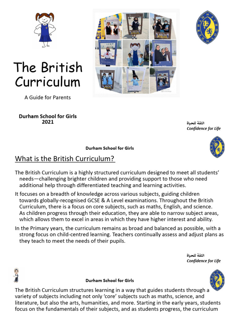 Parent Guide To The British Curriculum | Download Free PDF | Curriculum ...