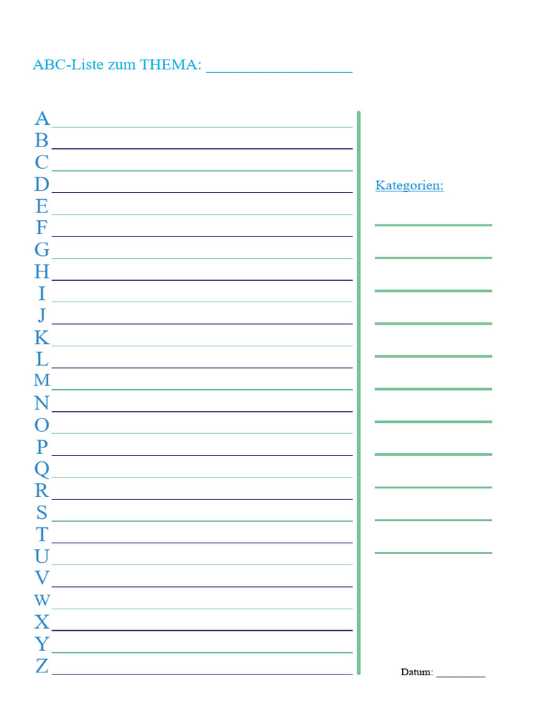ABC Liste 2 Farbig | PDF