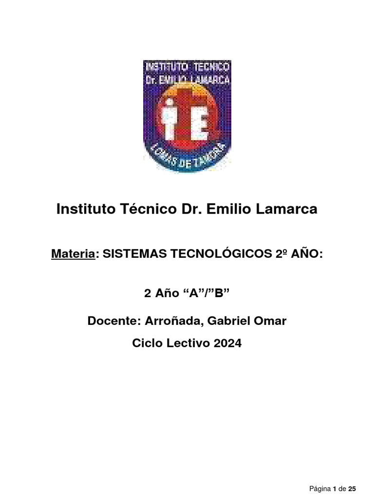 Cuadernillo Te-Rico de Sist2 - 2024 | PDF | Imán | Corriente eléctrica