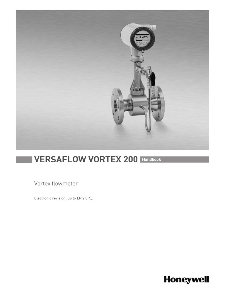 Manual Vortex | PDF | Flow Measurement | Switch