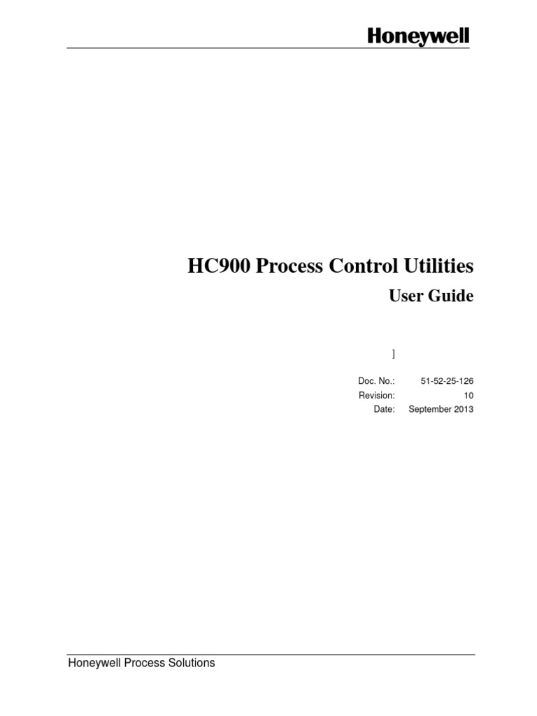 Manual - HC900 Control Utilities | PDF | Computer File | Menu (Computing)