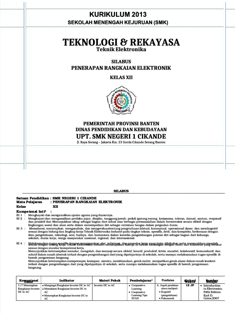 PDF 06 Silabus Pre Xii Dikonversi Compress | PDF