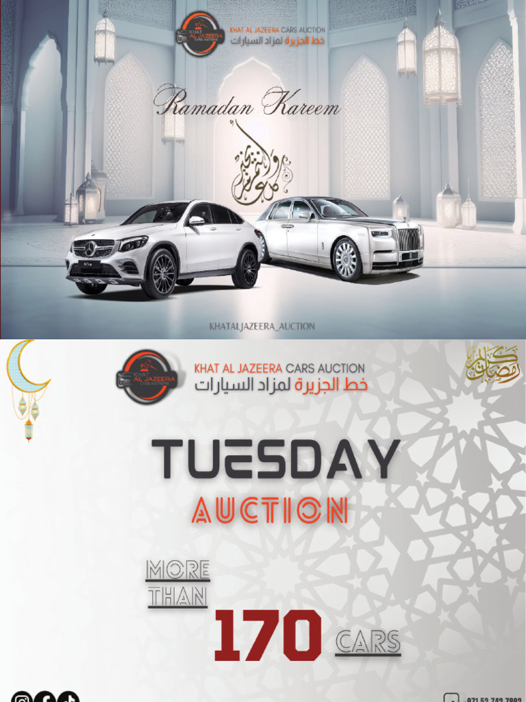 12 Mar 2024 Khat Al Jazeera Cars Auction | PDF | Four Wheel Drive | Lexus