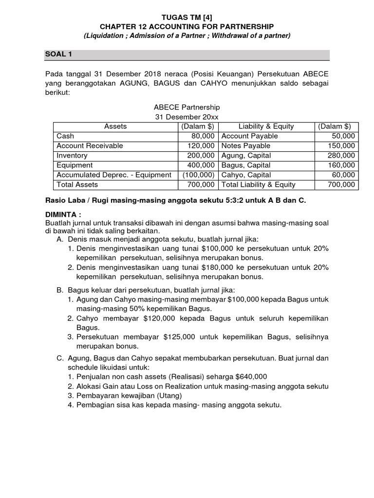 Tugas TM-4 Chapter 12 - ABECE - FA NAYA | PDF