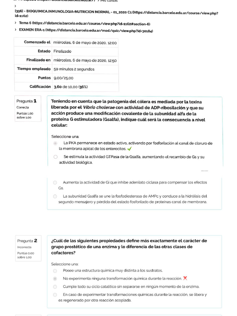Bioq 1era | PDF