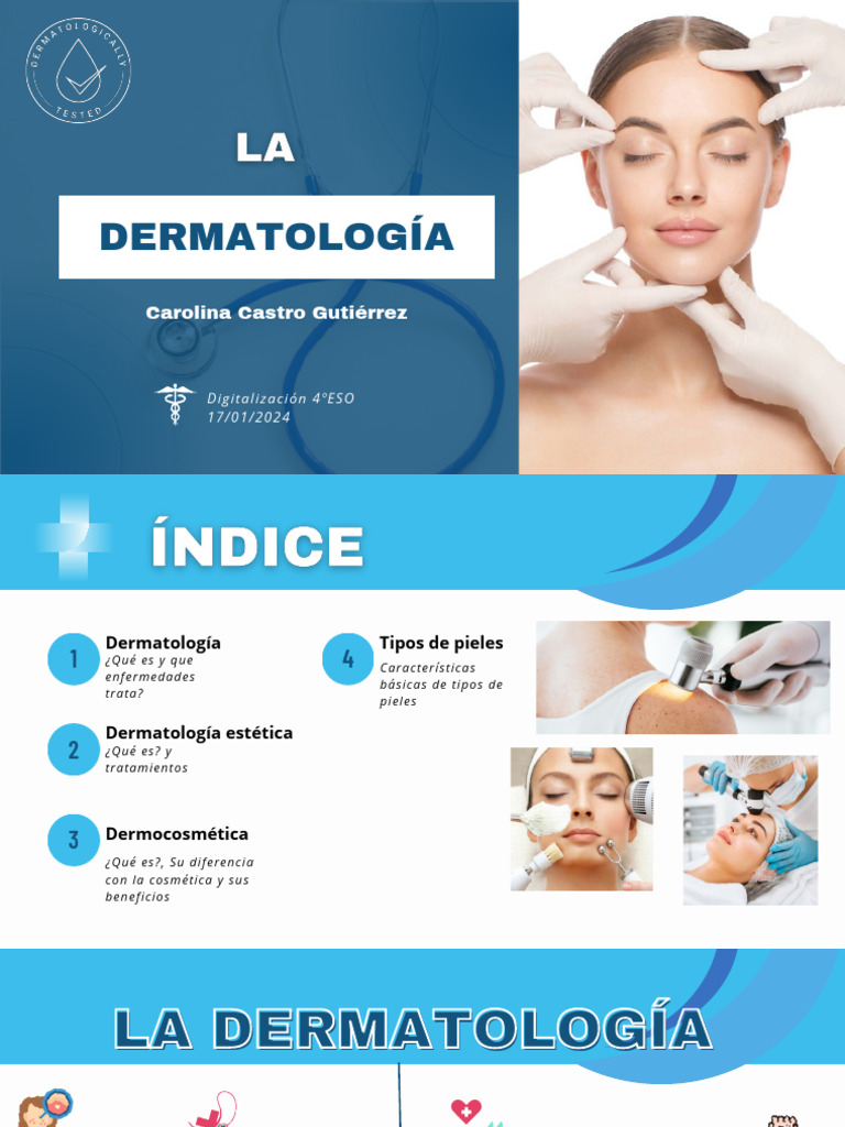 La Dermatología 3 | PDF | Dermatología | Piel