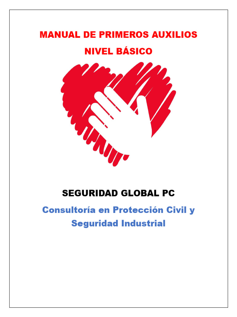 Manual de Primeros Auxilios | PDF | Reanimación cardiopulmonar | Paro cardíaco