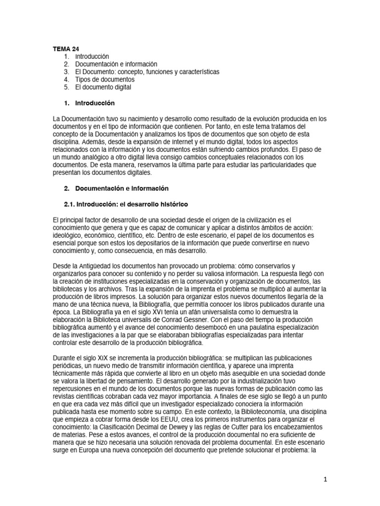 TEMA 24 | PDF | Enciclopedias | Microforma