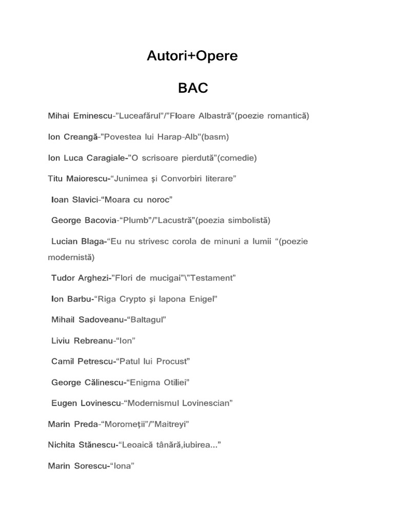 Autori+Opere (BAC) | PDF