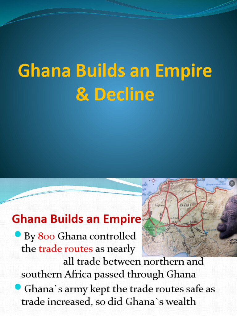 Ghana Builds An Empire & Decline | PDF | Taxes | Gold